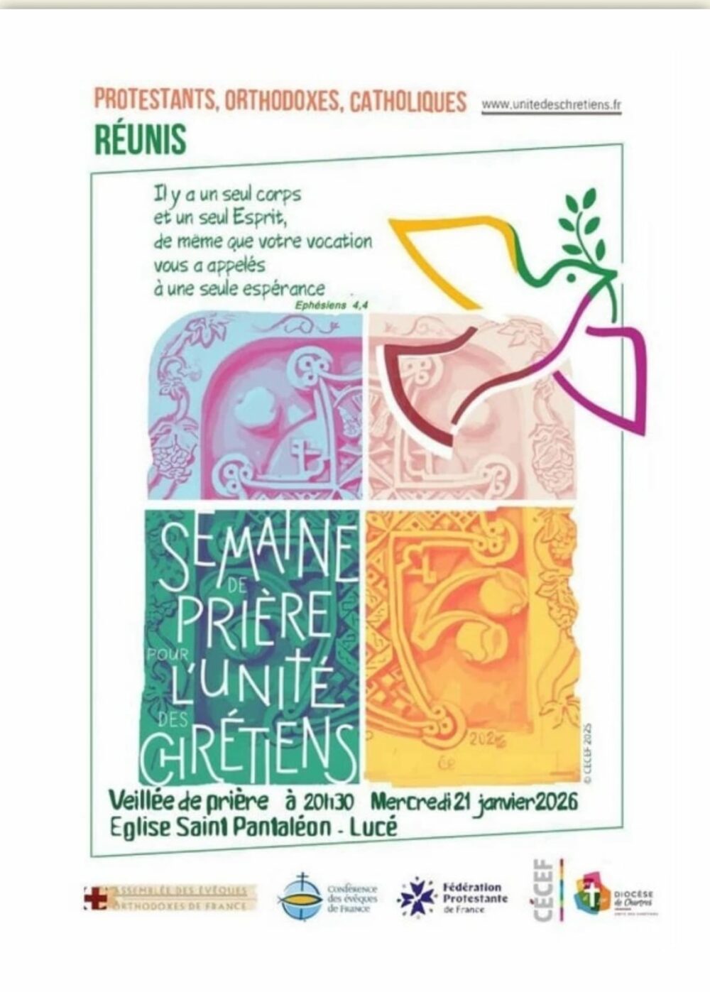 Semaine de prière pour l'unité des chrétiens - Paroisse Sainte Marie ...
